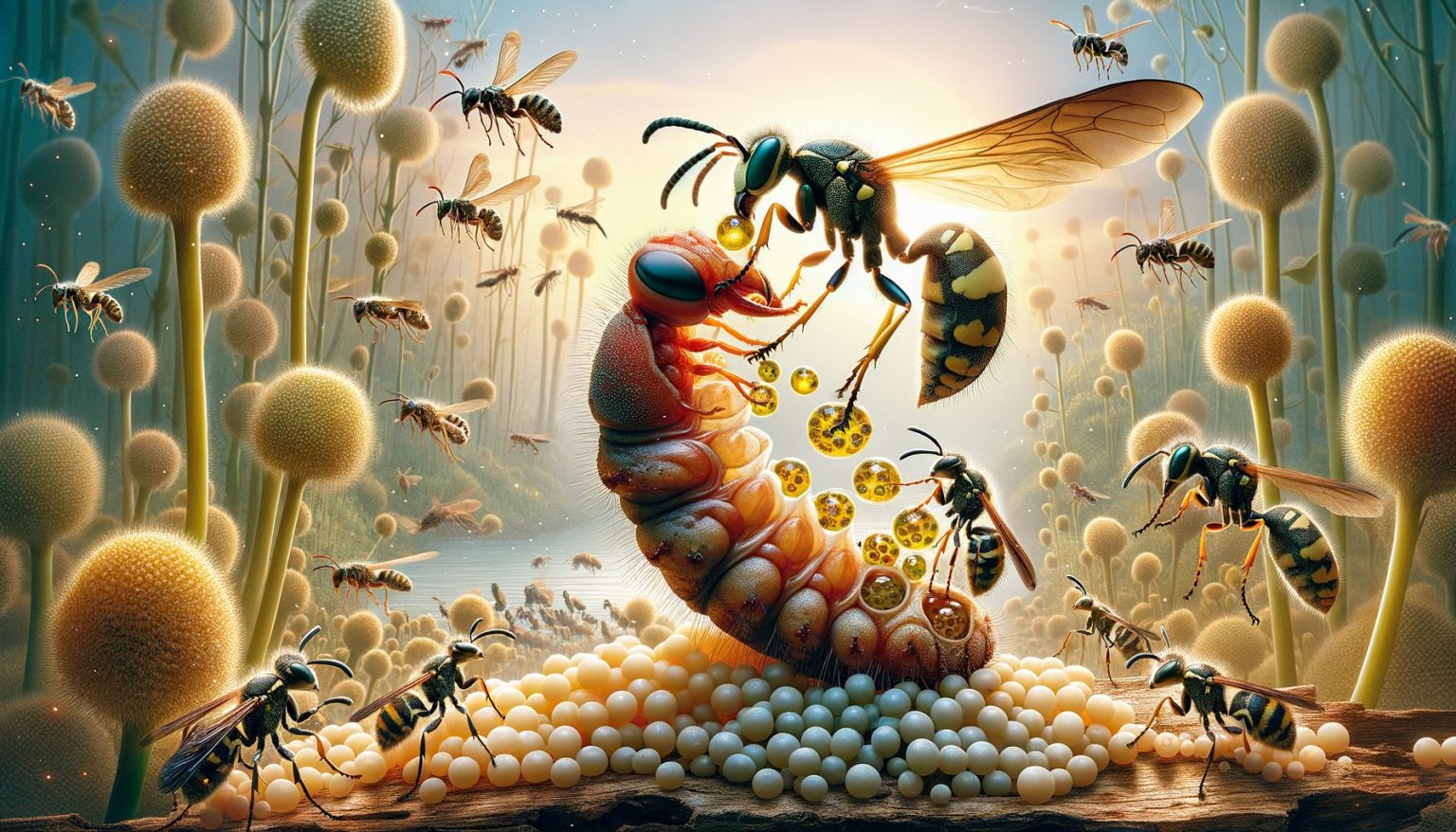 De Belangrijke Rol van Parasitaire Wespen bij het Balanceren van ...